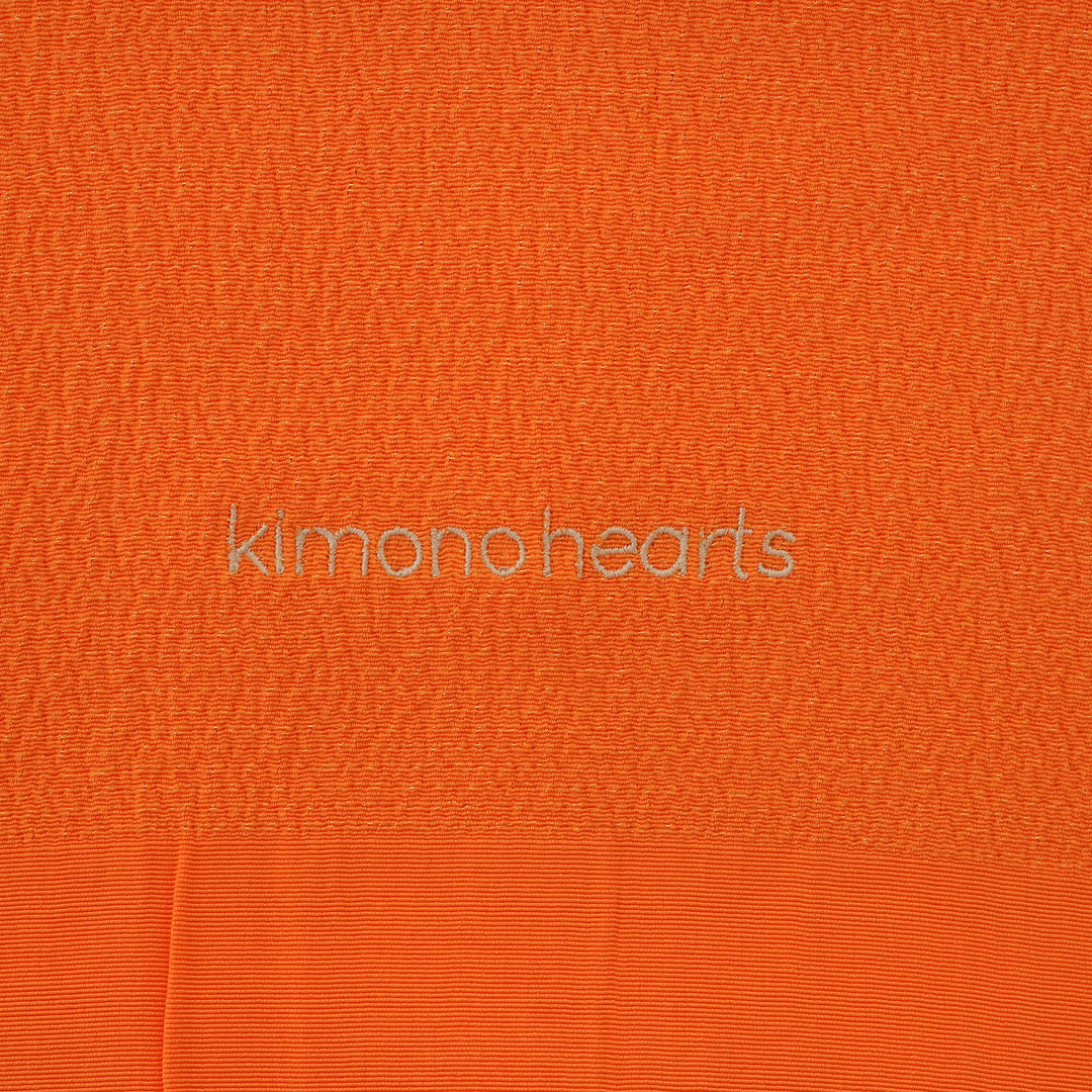 帯揚げ:ちりめん無地オレンジ – kimono-hearts-onlinestore 帯揚げ:ちりめん無地オレンジ – kimono-hearts-onlinestore